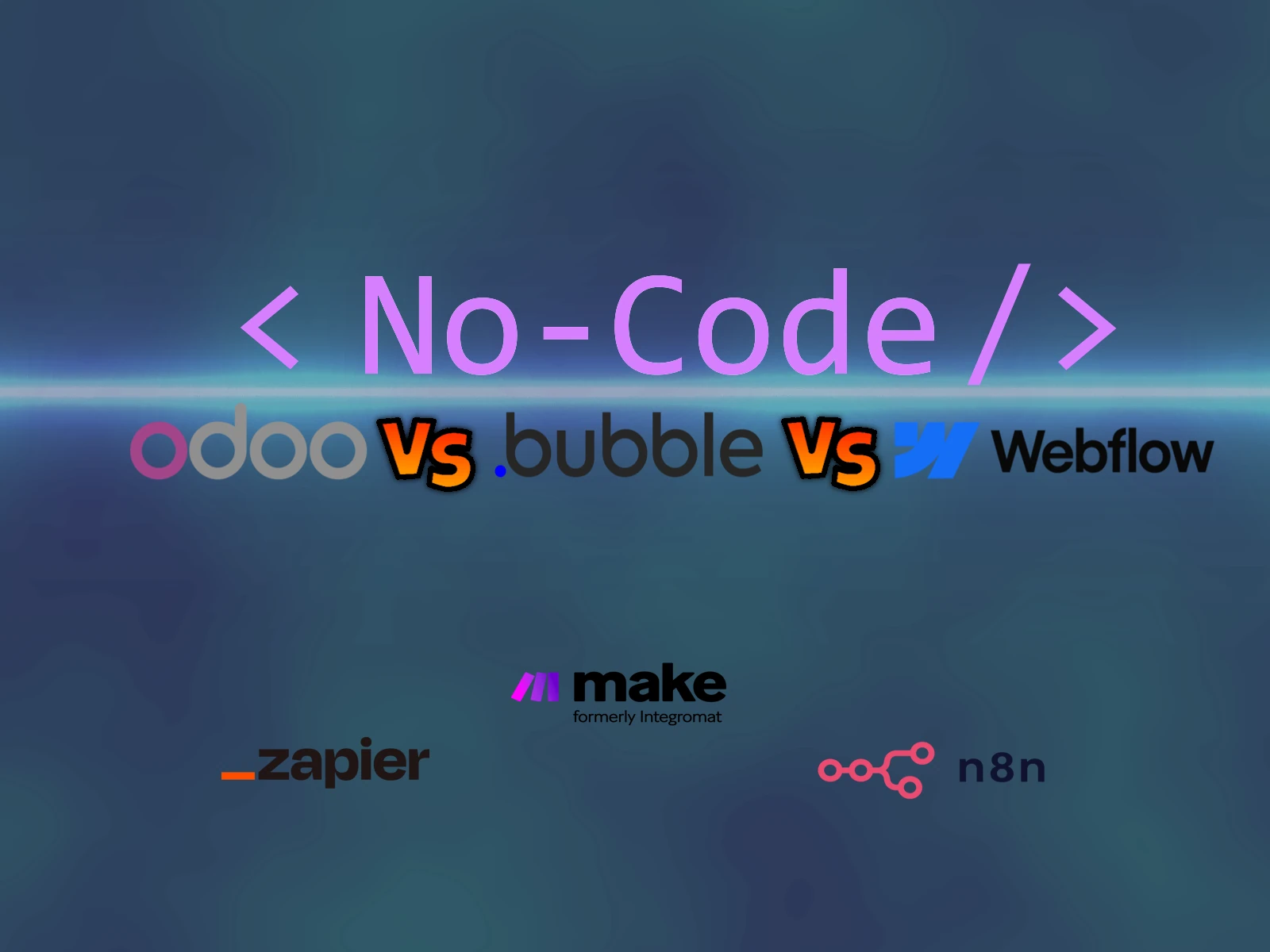 Odoo vs No Code (Bubble, Webflow, etc.)